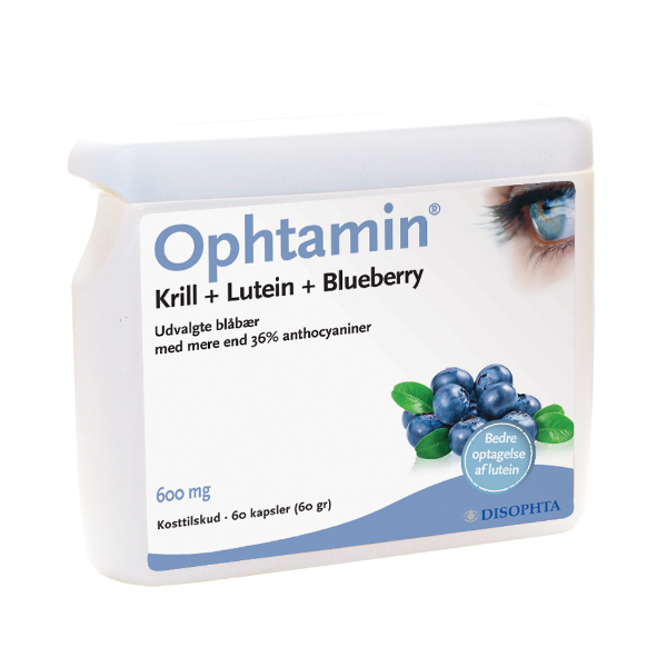 Ophtamin 20 pris - vitaminer og mineraler til dine øjne. Siden 2006